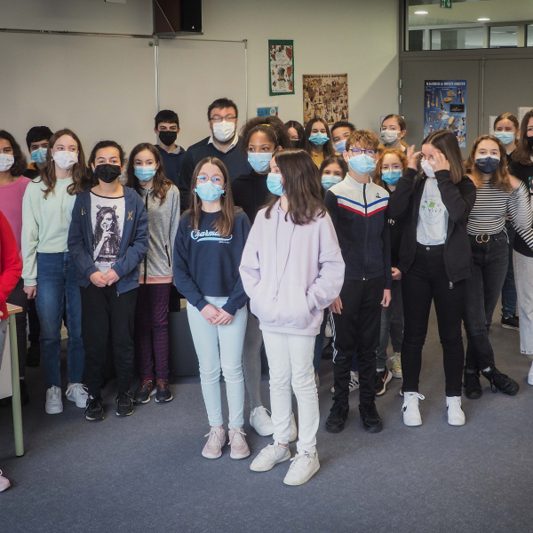 Rencontre avec Julien Joubert - Collège Simone Veil